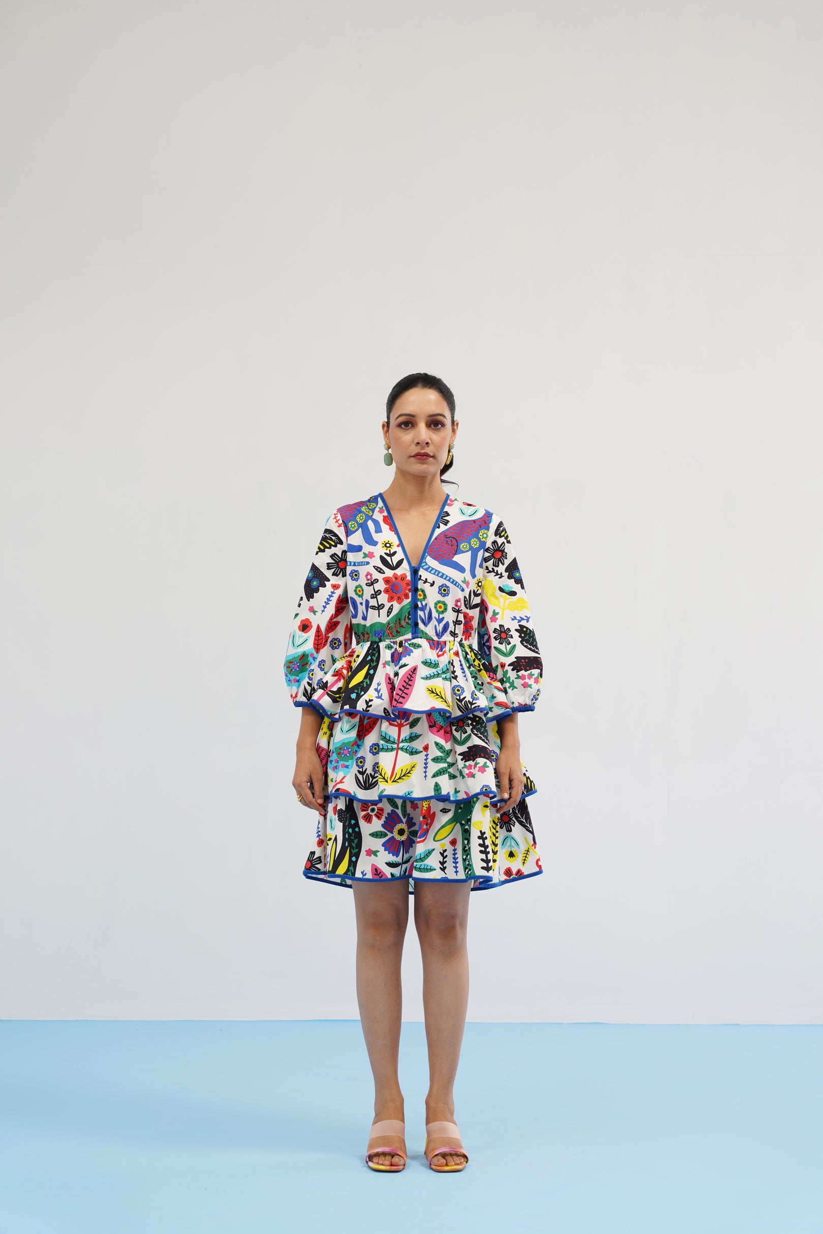 Abigail Dress with Tier and Frill – STITCH STORIES